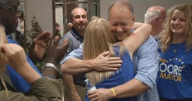 Republican Mayor Mike Moore wins second term over councilman Dennis ...