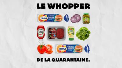 Burger King France gives instructions for making a Whopper using store ...