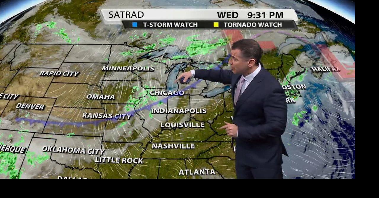 WDRB Meteorologist Marc Weinberg's Thursday Louisville weather forecast ...