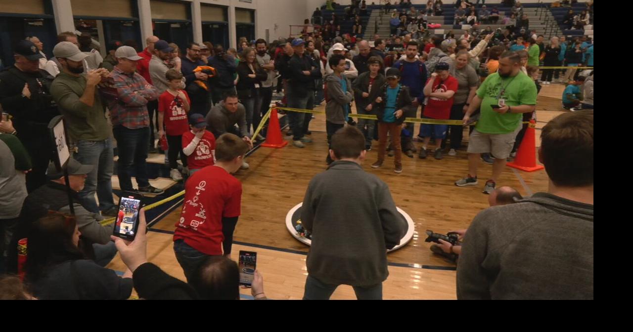 JCPS students compete in annual 'RoboRumble' in Louisville | Education ...