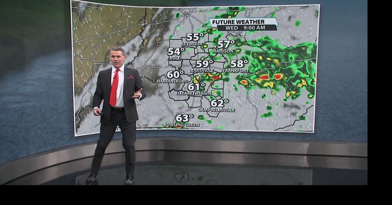 Jude Redfield's Wednesday morning forecast | Weather | wdrb.com