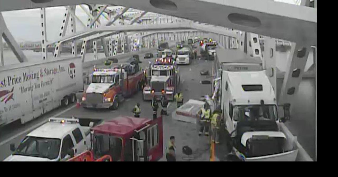 Truck crash causes cooking grease spill, traffic woes on Kennedy Bridge ...