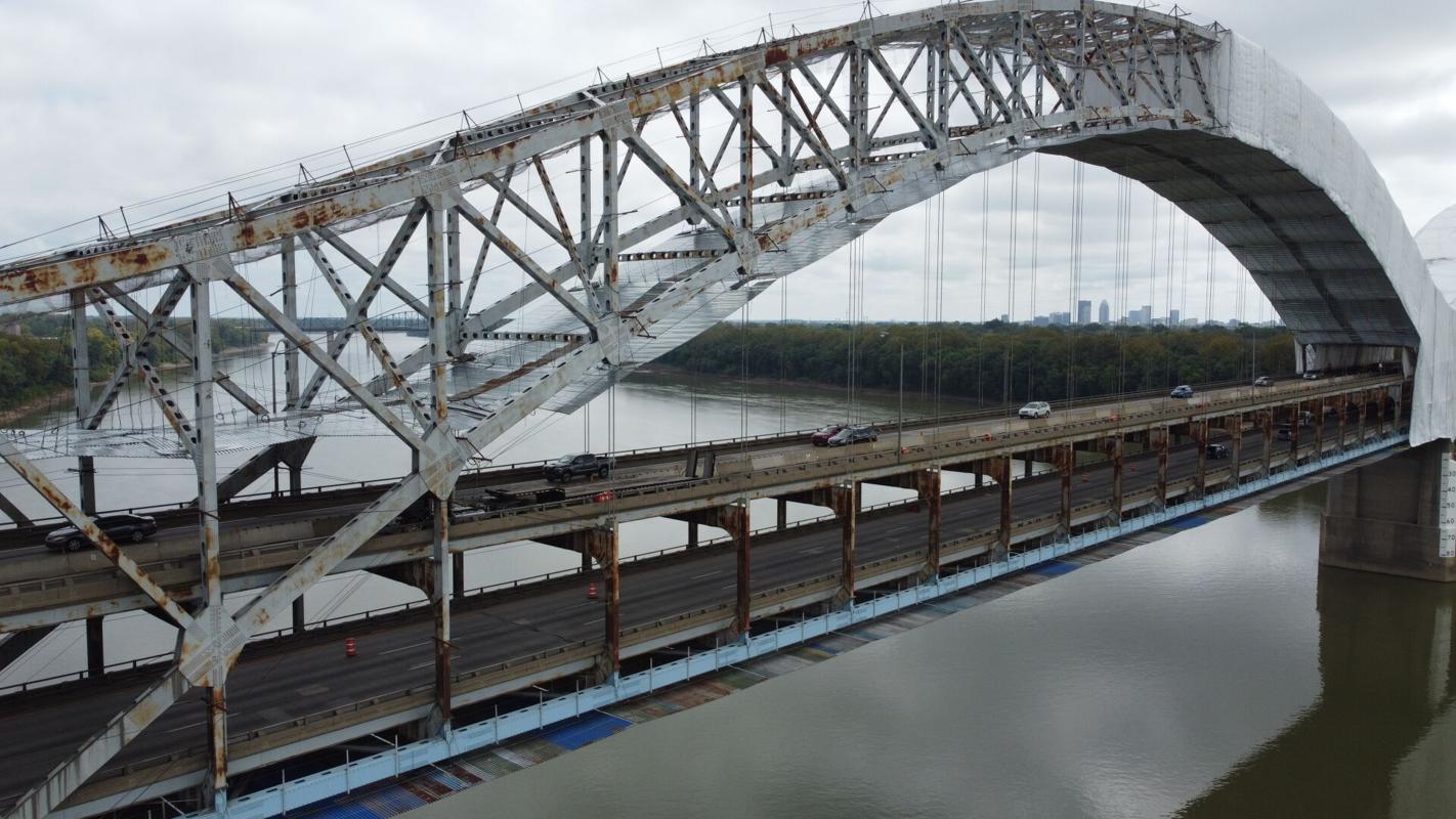 Sherman Minton Bridge to reopen eastbound lanes of I-64 a day early ...