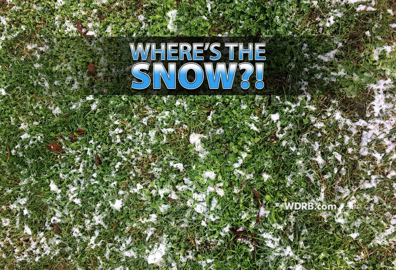 Where was the snow?! | Weather Blog | wdrb.com
