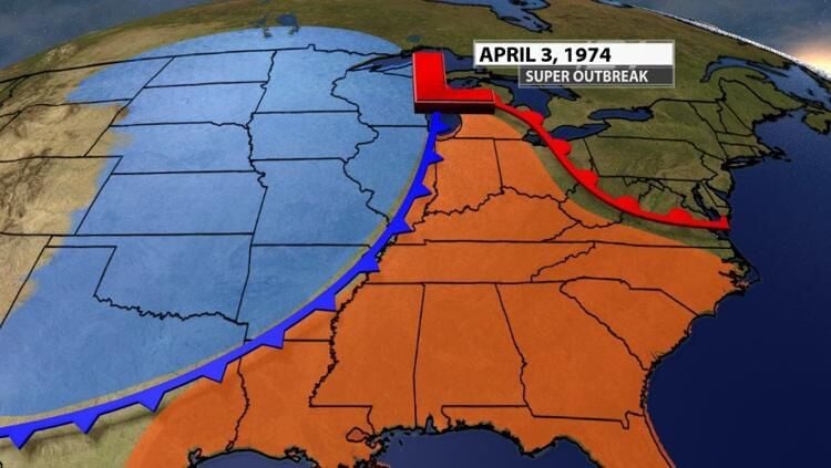 49 Years Later - Remembering The April 3rd, 1974 Super Outbreak ...