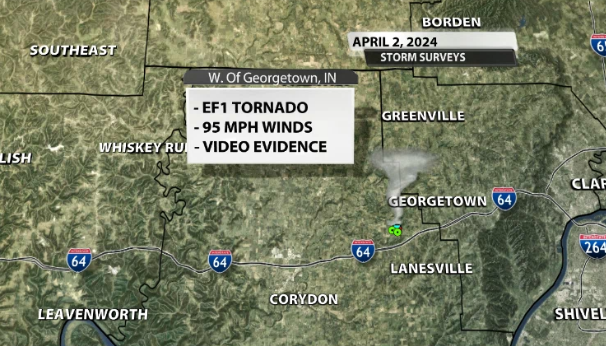 TORNADO UPDATE: Outlining The Path Of Damage From 120 mph Winds ...