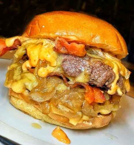 The Bacon Smoked Gouda burger | | wdrb.com