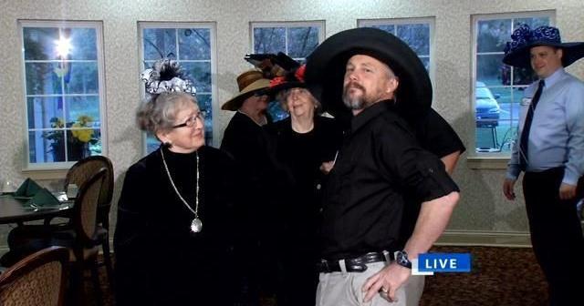 Senior citizens model derby fashions to benefit Alzheimer's Association ...