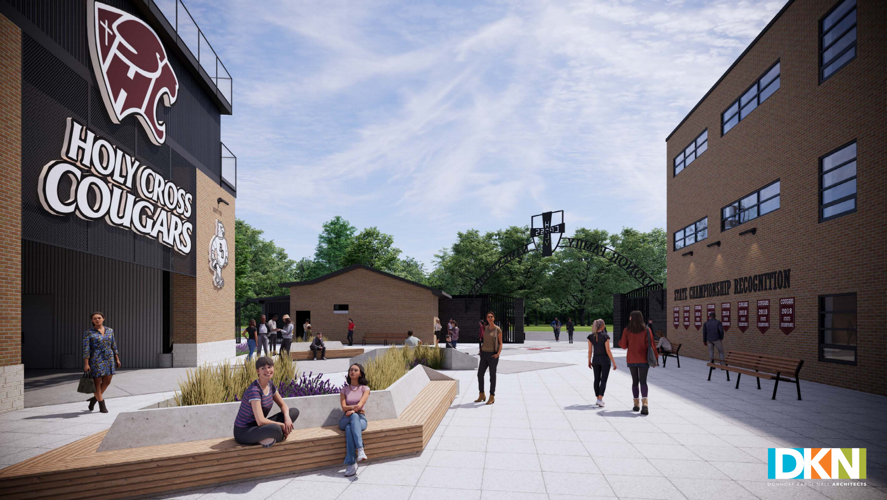 Holy Cross football glad to be 'home' ahead of new stadium opening in ...