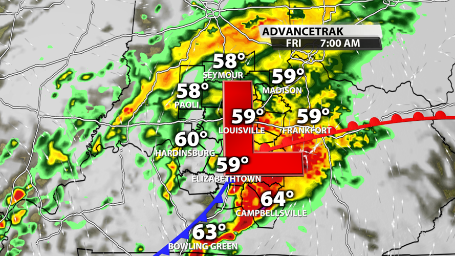 LOW, NOT ZERO Tornado Risk Into Early Friday Morning... | Weather Blog | wdrb.com