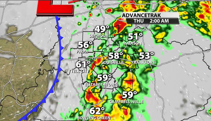 Showers and storms roll in tonight | Weather Blog | wdrb.com