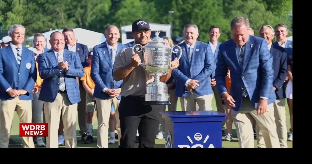 WDRB's Tyler Greever, Eric Crawford discuss Xander Schauffele's win at ...