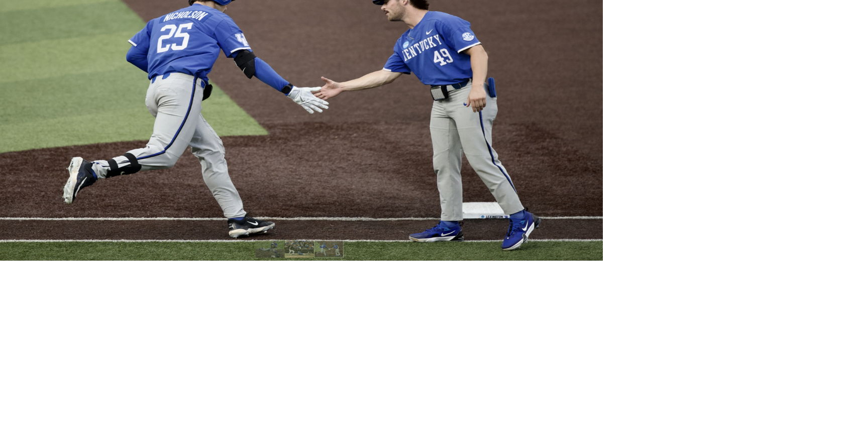 Kentucky ices Indiana State, 5-0, to win NCAA baseball regional ...