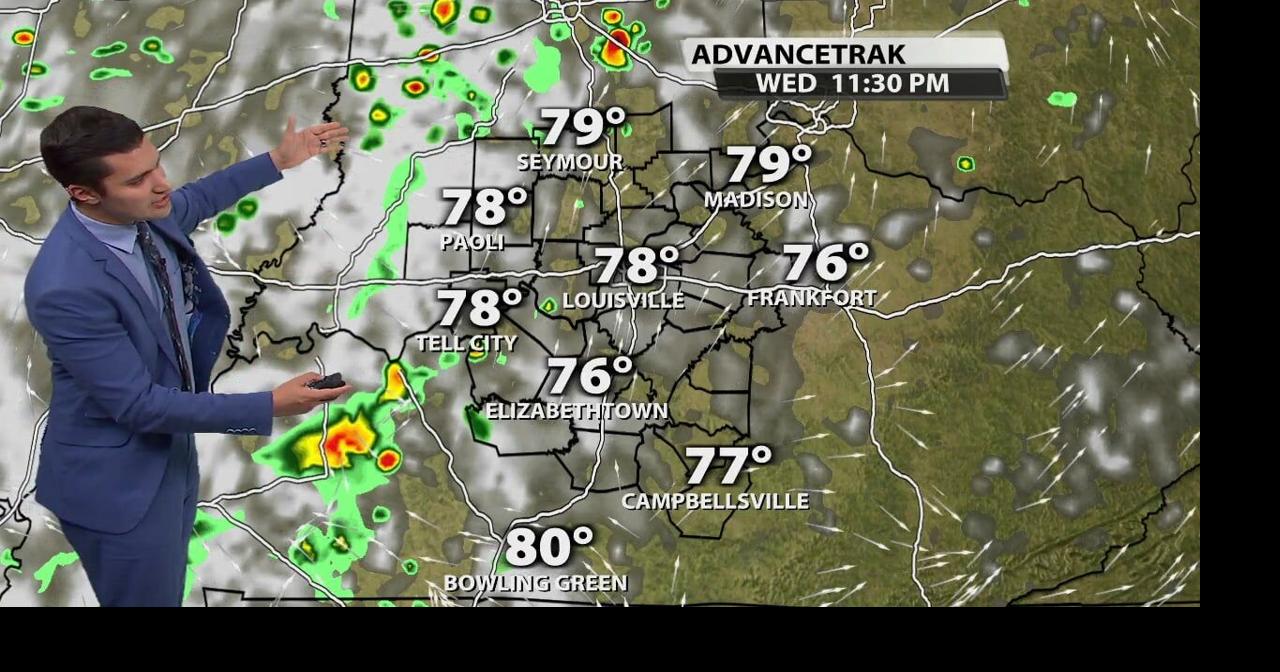 WDRB Meteorologist Bryce Jones' Louisville weather forecast for ...