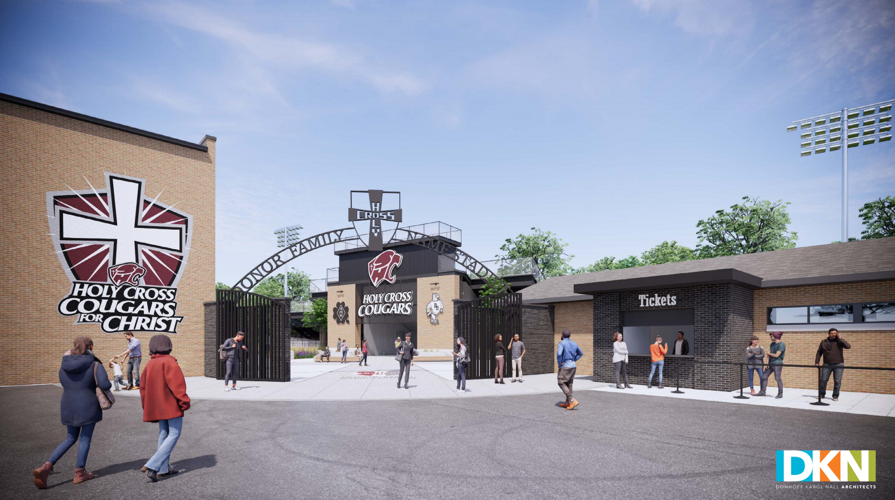 Holy Cross football glad to be 'home' ahead of new stadium opening in ...