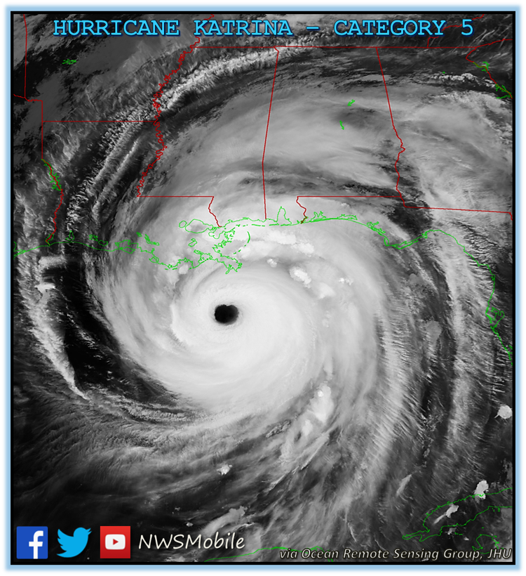 ON THIS DATE: Hurricane Katrina Made Landfall As A Category Three Storm ...