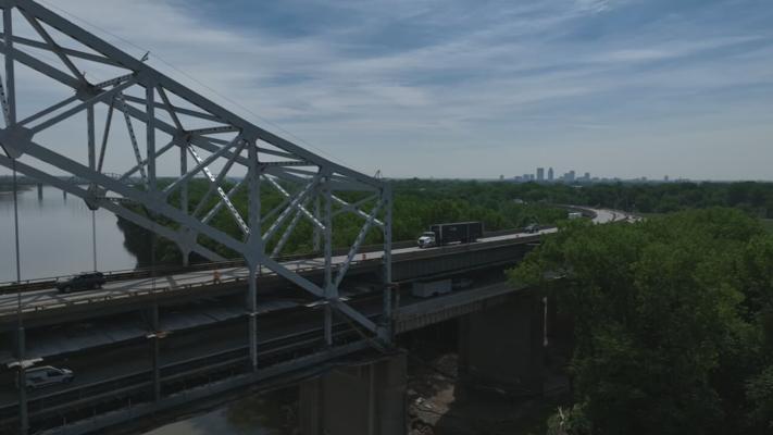 Westbound lanes of Sherman Minton Bridge to close Tuesday amid ...