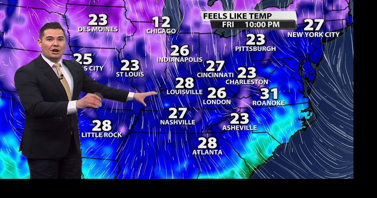 Rick DeLuca's Friday night forecast | Weather | wdrb.com