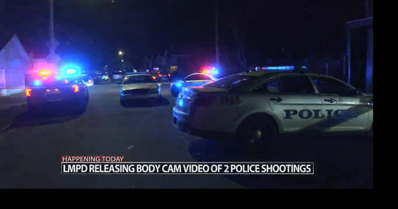 LMPD to release body cam footage of two shootings | Wdrb-video | wdrb.com