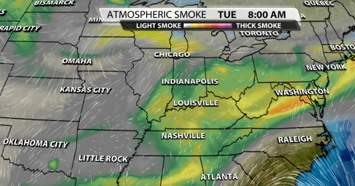 Atmospheric Smoke Over Our Area | Weather Blog | wdrb.com