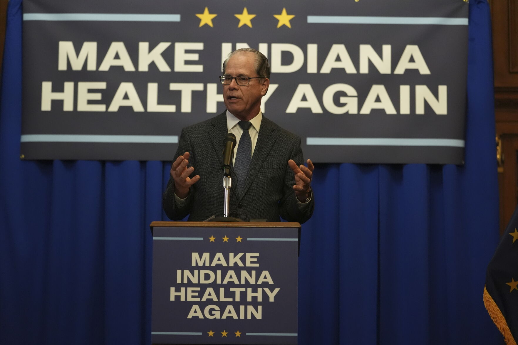 Indiana Gov. Mike Braun calls a special session to redraw congressional ...