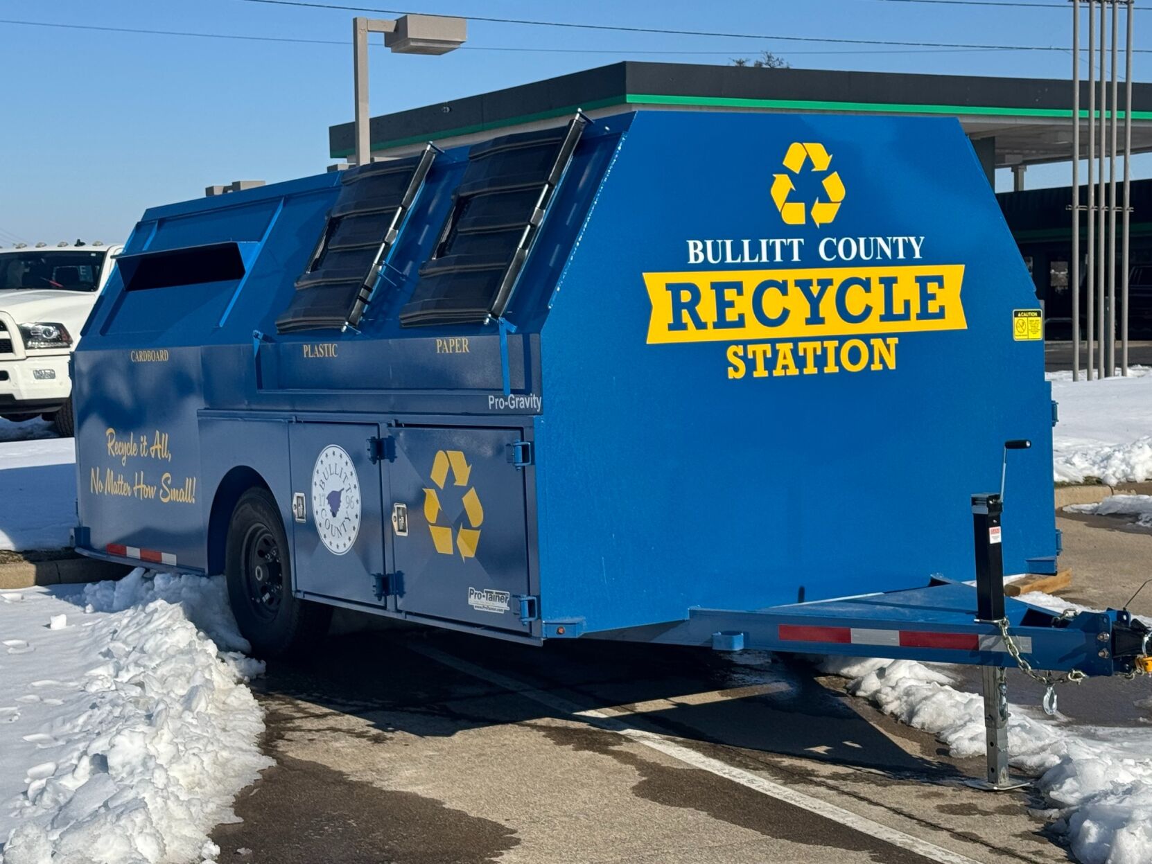 New free recycling collection center now available at Zoneton fire ...
