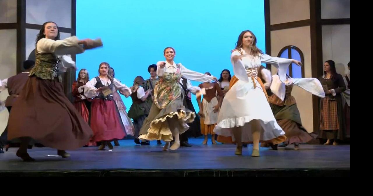 Cinderella cast warms up with Keith Kaiser | | wdrb.com