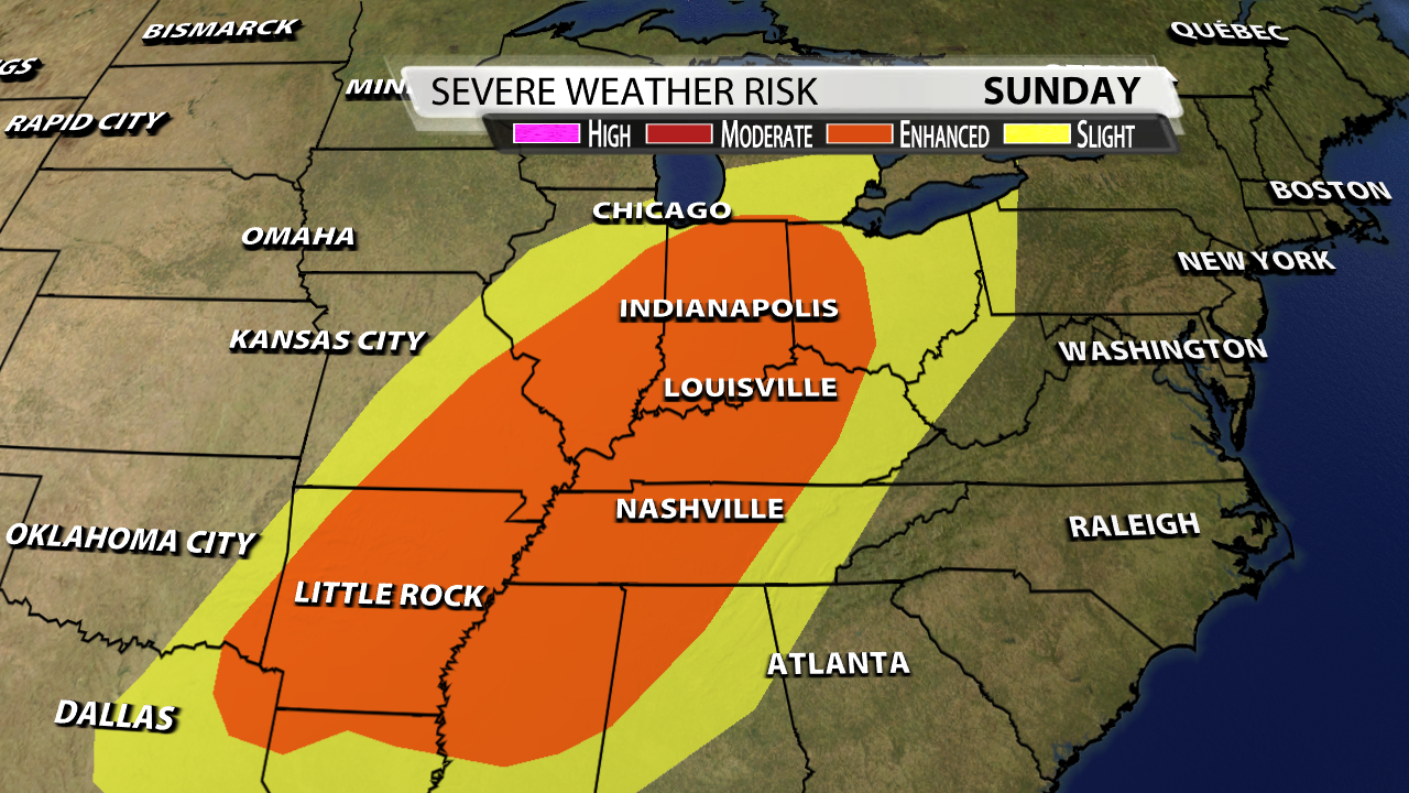 Updating Sunday's Severe Weather Threats | Weather Blog | wdrb.com