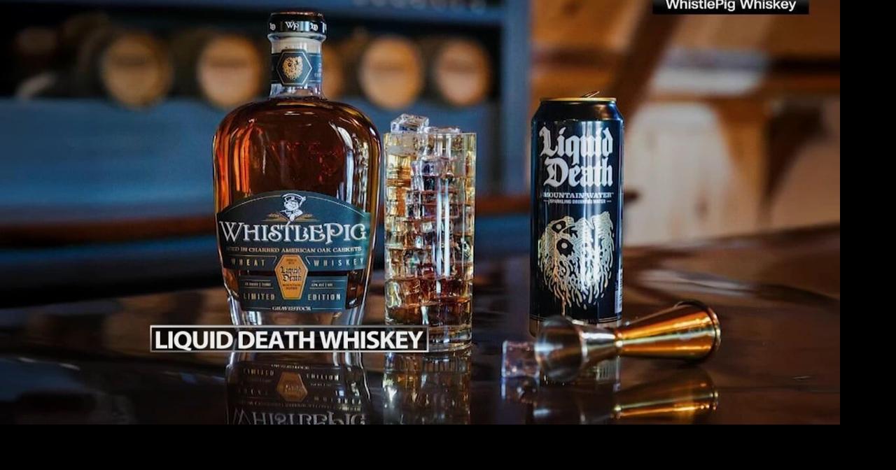 Water brand Liquid Death to become part of new whiskey partly-aged in ...