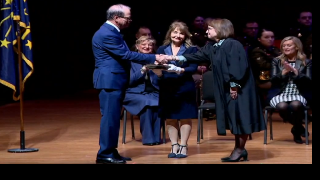 Mike Braun sworn in as Indiana's 52nd governor: 'Now, let's get to work ...