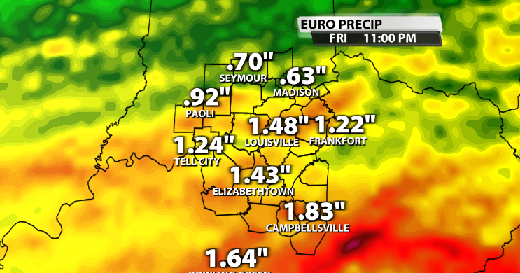 Wet Week Ahead | Weather Blog | wdrb.com