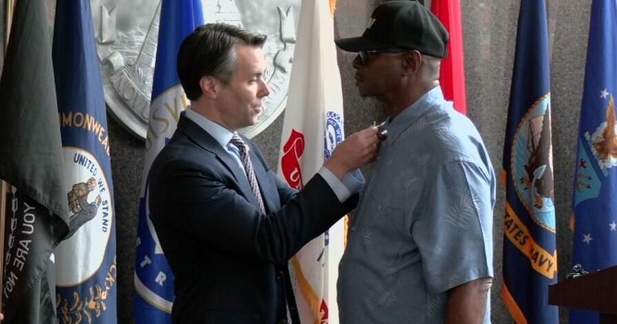 Kentucky Congressman Morgan McGarvey honors Vietnam War Veterans with ...