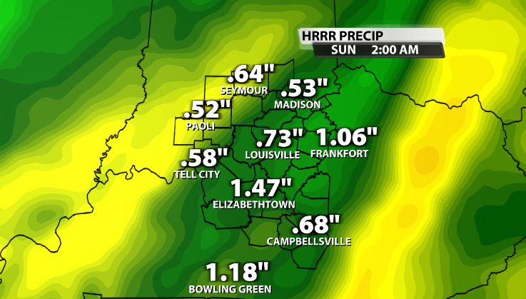 More rain to start the weekend | Weather Blog | wdrb.com