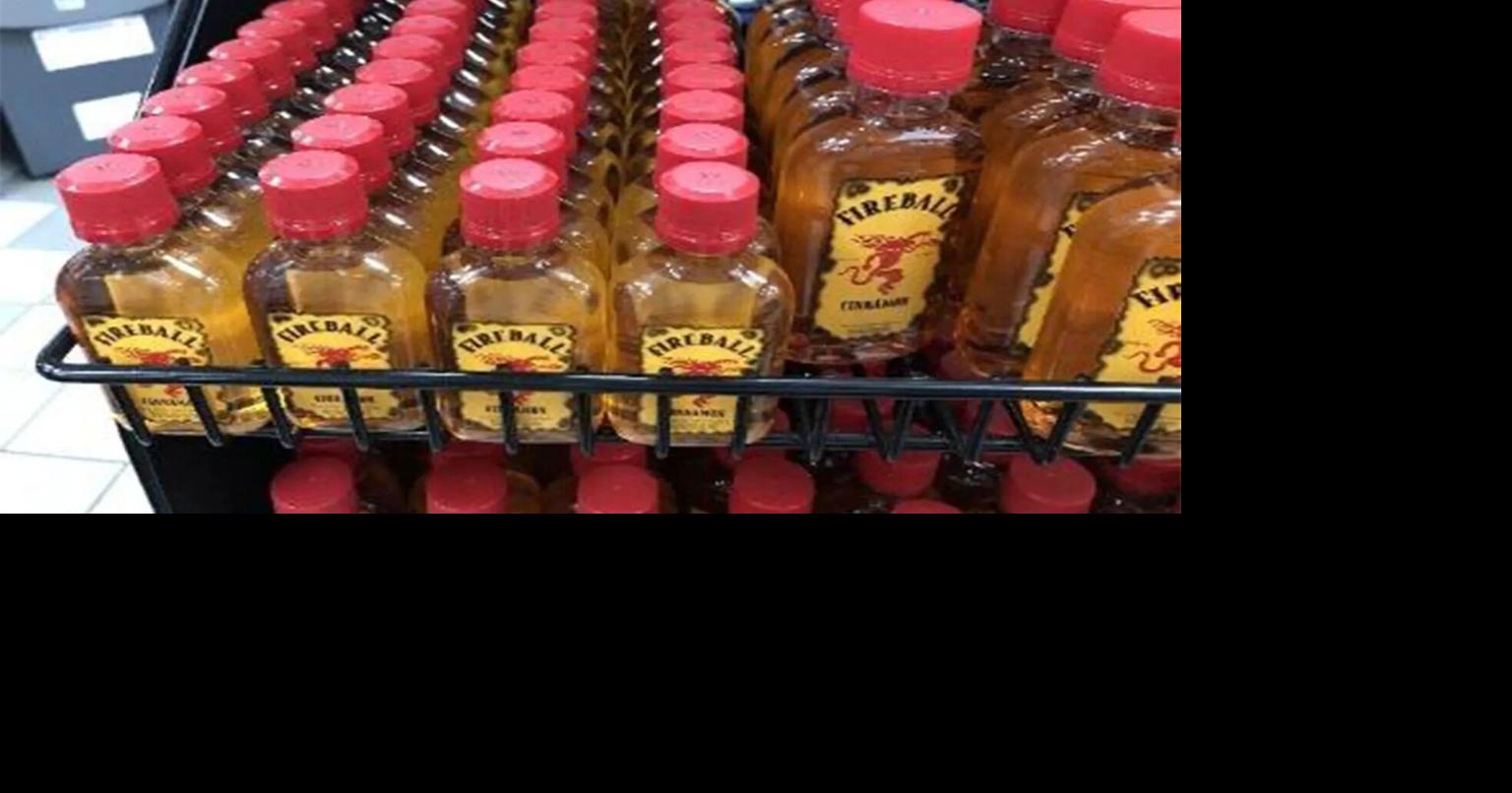 Lawsuit claims mini bottles of Fireball Cinnamon sold at gas stations ...