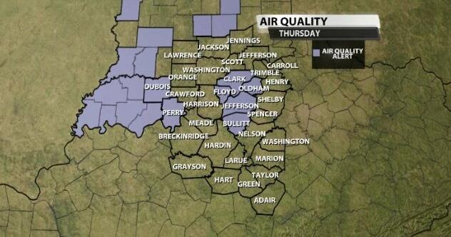 Haze in the Sky Caused by Smoke | Weather Blog | wdrb.com