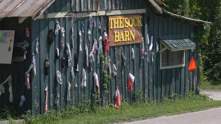 Get a whiff of this: Southern Indiana sock barn becomes roadside ...