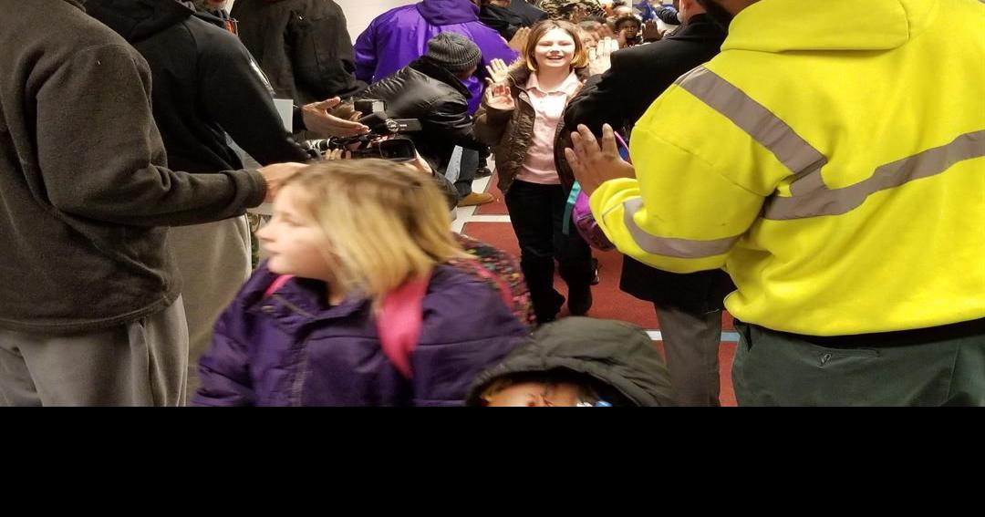 JCPS 'Flash Dads' welcome Shelby Traditional students to class ...
