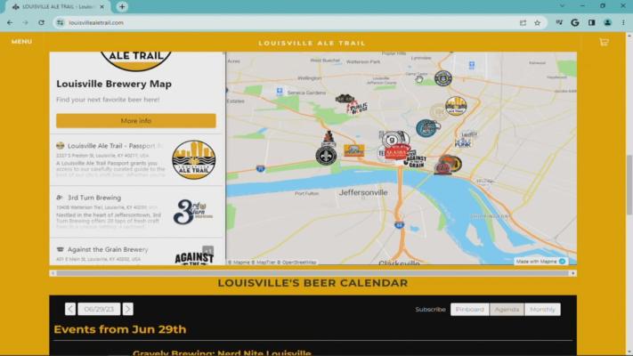 New interactive map allows phone users to navigate Louisville's Ale ...