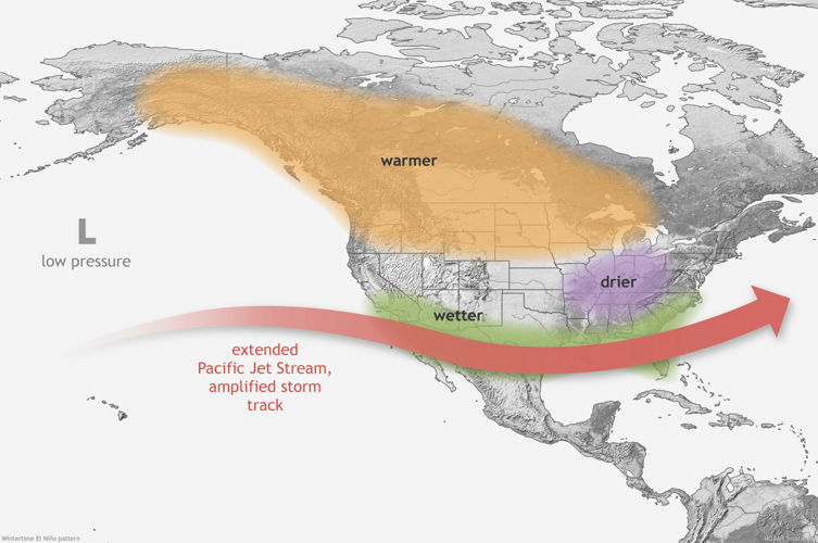 El Niño forms, expected to strengthen, say NOAA forecasters | Weather ...