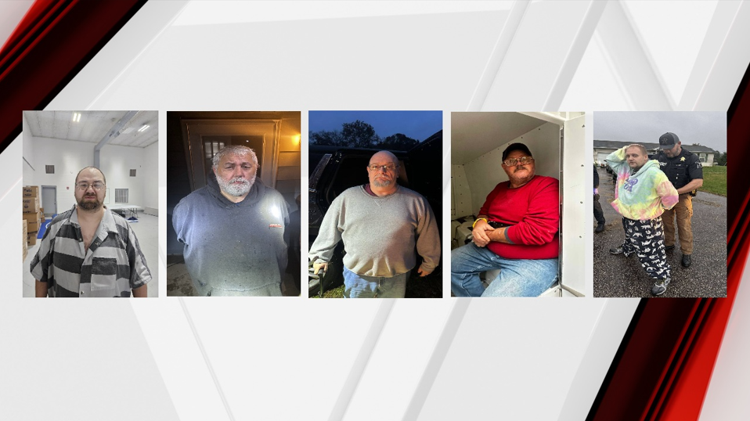5 southern Indiana men charged after failing to register as a sex ...