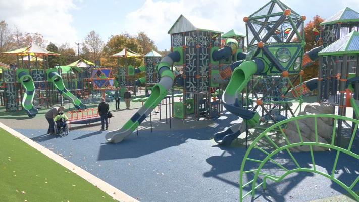 Largest all-inclusive playground for kids of all abilities, ages opens ...