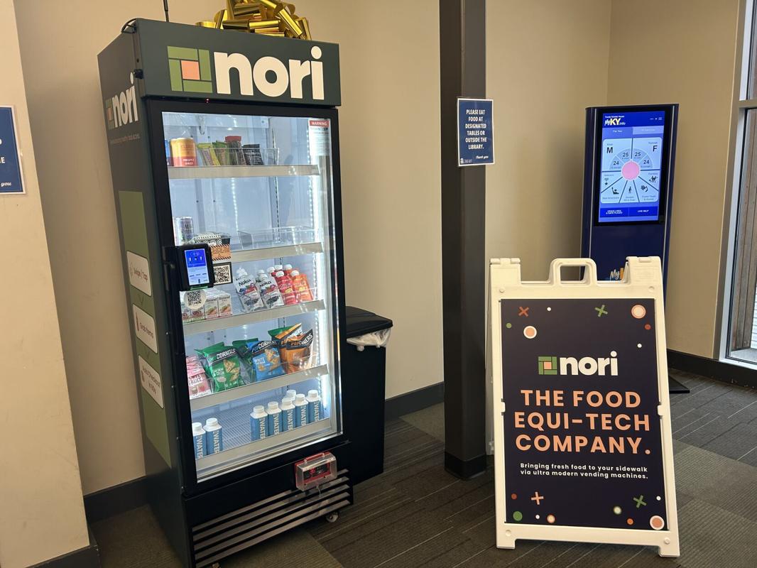 New vending machine brings healthy food to Louisville's Shawnee Library ...