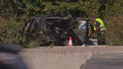 1 killed and 2 injured in 3-car crash on I-64 West near Watterson Expressway | Local News | wdrb.com