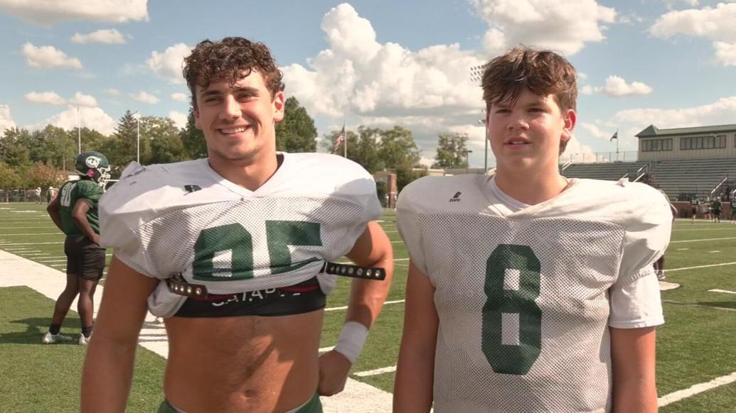 Trinity's Zane Johnson, Jake Castelluzzo win First Down Friday's Play ...