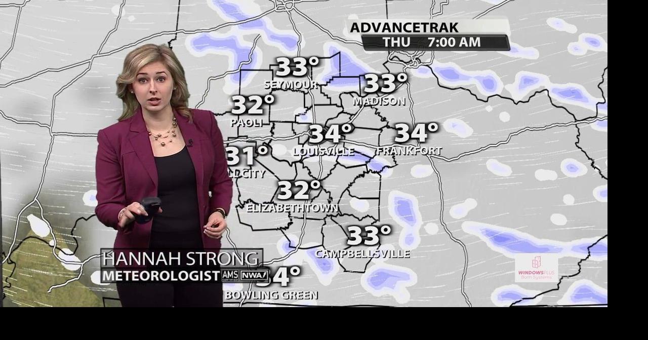 WDRB Meteorologist Hannah Strong's Louisville weather forecast for ...