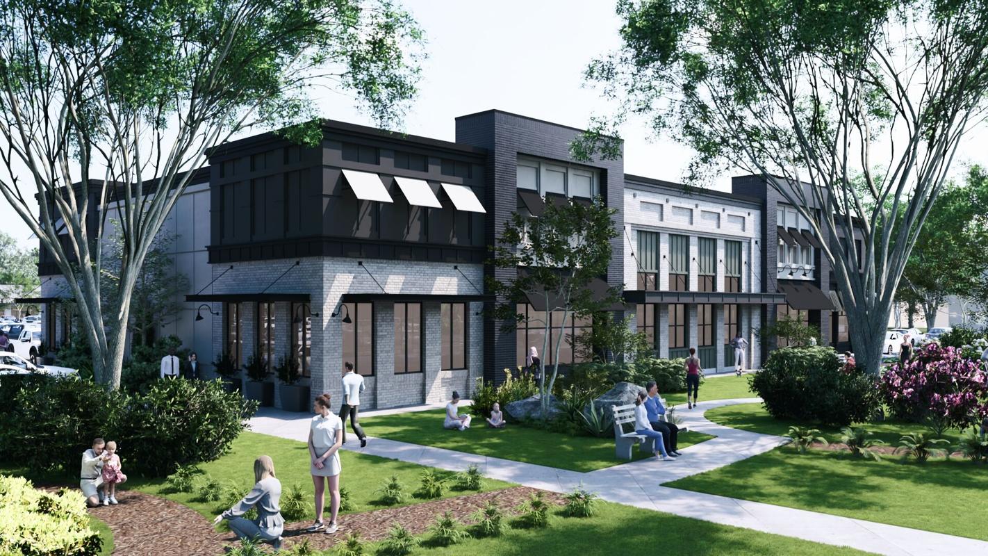 Renderings for Mid City Mall development in Louisville shows grocery ...