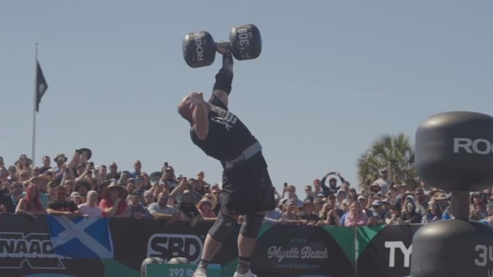 1st Canadian to win World's Strongest Man competition visits WDRB ...