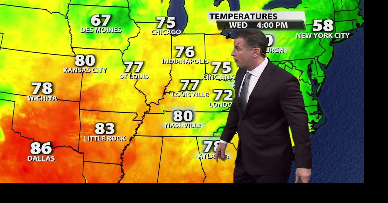 Meteorologist Marc Weinberg's Louisville weather forecast for Wednesday ...