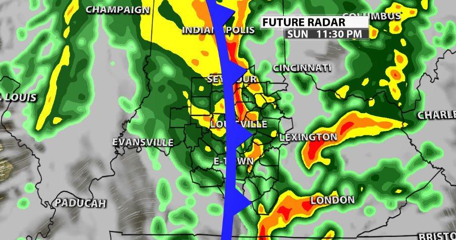 NOWCAST | It's Still Raining | Weather Blog | wdrb.com
