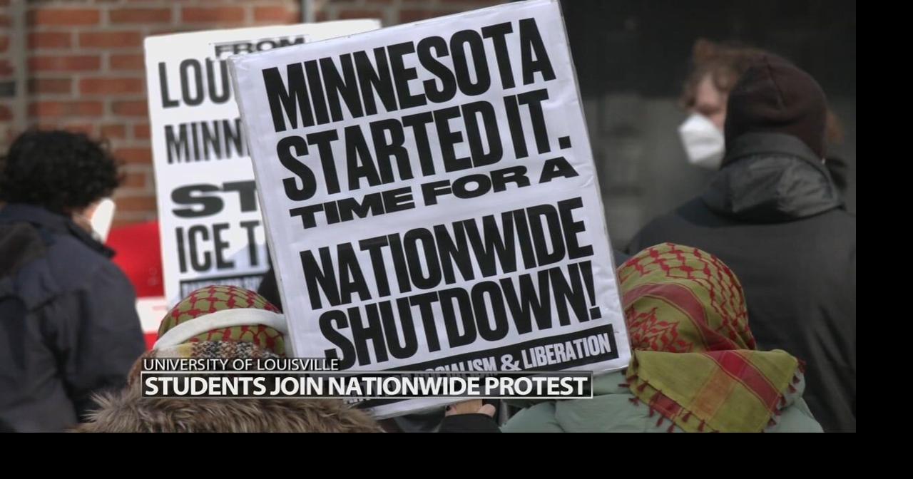 UofL students host rally to show solidarity for people of Minnesota ...